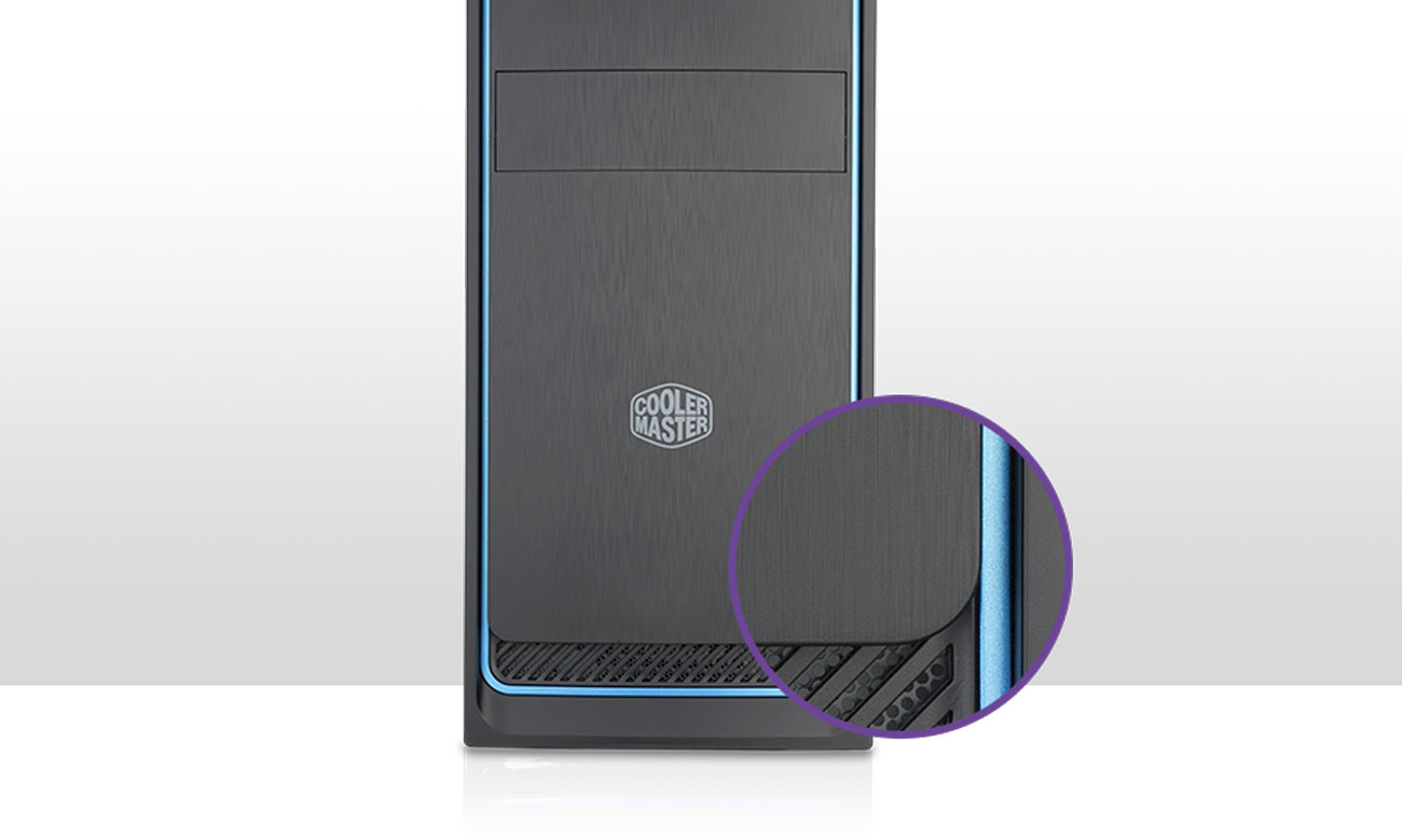 Cooler Master Masterbox E300L Blue - Obudowy do komputera - Sklep komputerowy - x-kom.pl